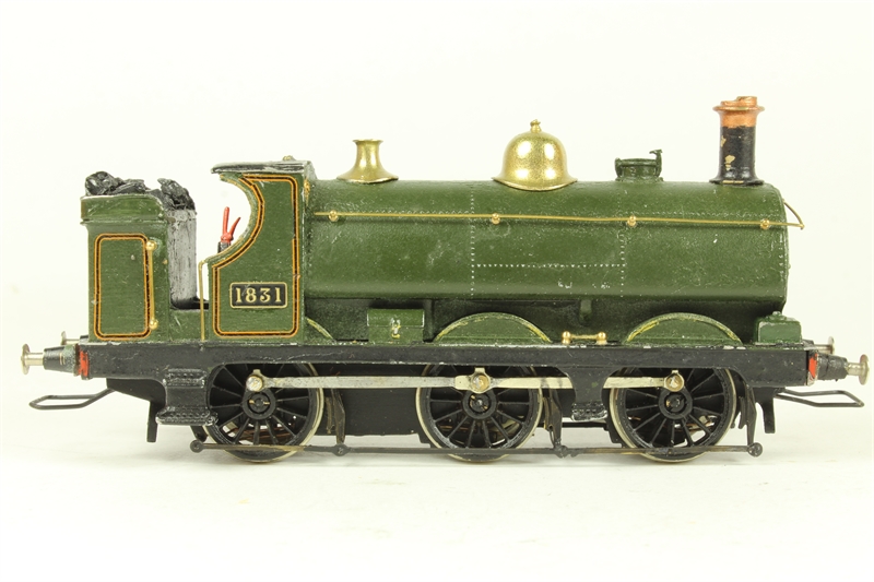 Scratchbuilt KB036 GWR 1813 Class 0-6-0 1831 in GWR lined - Hattons