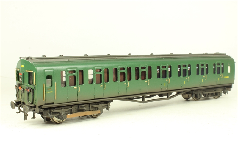Scratchbuilt KB050 Class 2-HAL 2 car EMU 2694 in BR green - built from