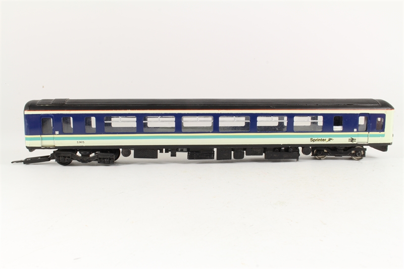 Scratchbuilt KB070 Class 156 156415 in Super Sprinter livery - built from