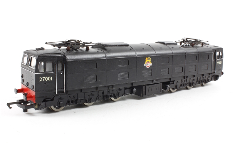 Scratchbuilt KB076 Class 77 EM2 27001 in BR black - built - Hattons