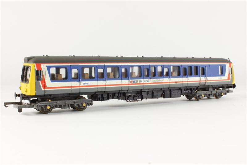 Scratchbuilt KB142 Class 121 DMBS 55022 in Network SouthEast blue ...