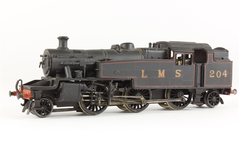 Scratchbuilt KB152 Stanier Class 3P 2-6-2T 204 in LMS black - built ...