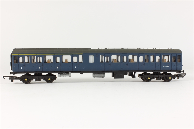 Scratchbuilt KB153 Class 117 in BR blue - correctly converted from Lima