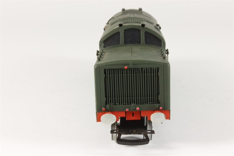 Scratchbuilt KB159 'Fell' mechanical locomotive 4-8-4 10100 in BR green
