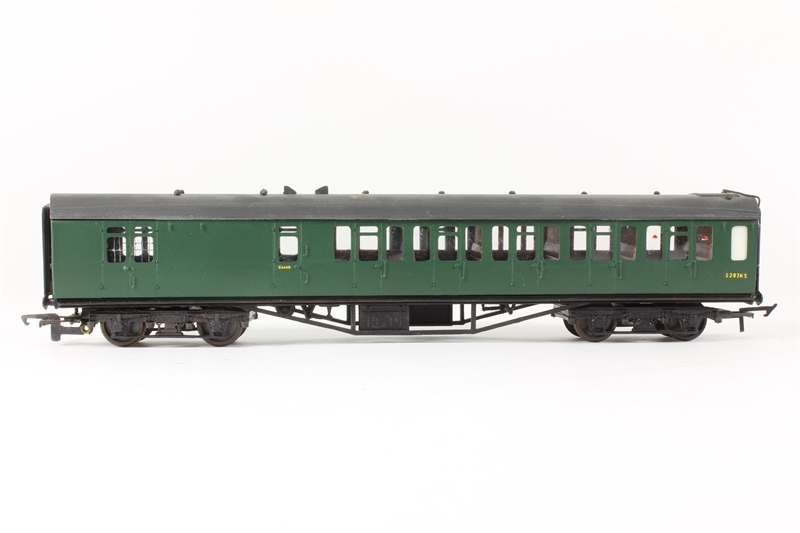 Scratchbuilt KB170 Set of three Bulleid coaches (Set 980) - Hattons