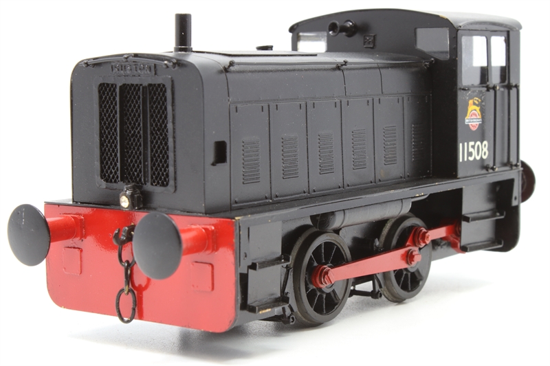 Kitbuilt KB2207 Ruston D1/3 0-4-0 11508 in BR black with - Hattons