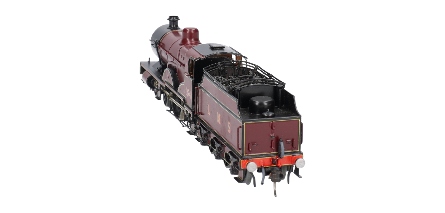 Kitbuilt KB2281 Fowler 4P Compound 4-4-0 1154 in LMS crimson - built ...