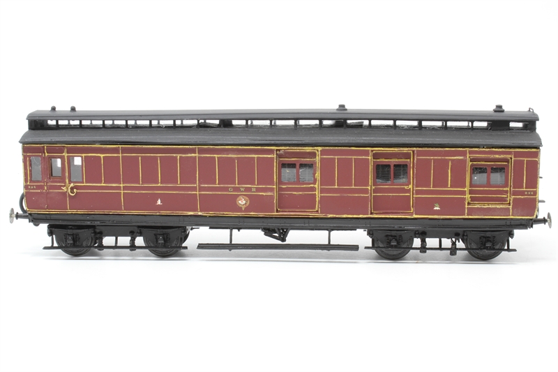 Kitbuilt KB2430 Diagram L25 clerestory TPO sorting van 846 in GWR crimson