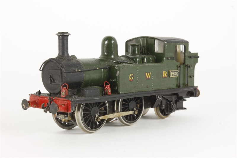 Scratchbuilt KB298 Class 14xx 1436 in GWR Green - EM Gauge - built from