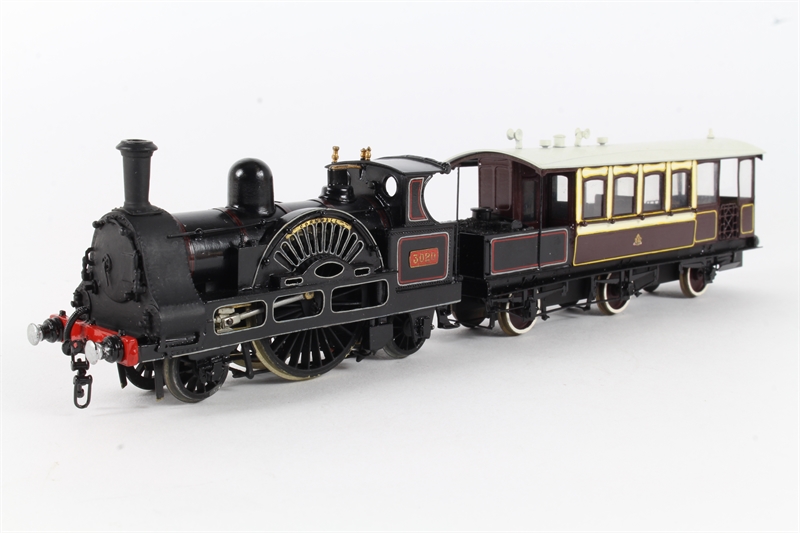 Scratchbuilt KB315 LNWR 2-2-2 3020 'Cornwall', with - Hattons