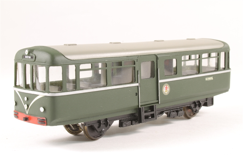 Scratchbuilt KB359 Silver Fox AC Rail bus W79976 in BR Green from Kit ...