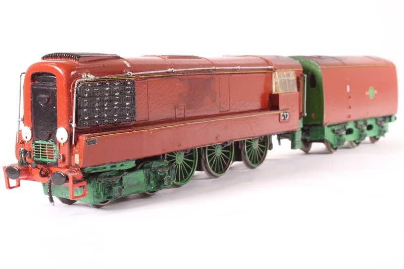 Scratchbuilt KB423 GT3 Gas Turbine Locomotive built on - Hattons