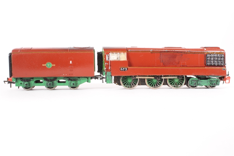 Scratchbuilt KB423 GT3 Gas Turbine Locomotive built on - Hattons