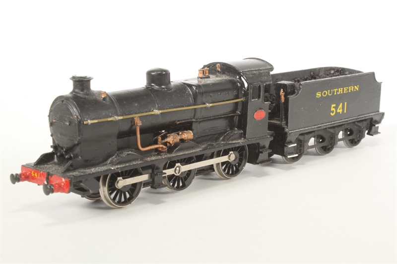 Scratchbuilt KB542 Class Q 0-6-0 541 in Southern Railway Black - Built
