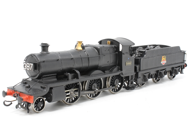 Scratchbuilt KB874 GWR 4300 Class Steam locomotive 5384 in BR Black with
