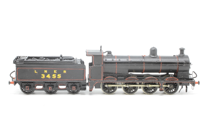 Scratchbuilt KB938 Ivatt Class Q1 'Long Tom' 0-8-0 3455 in LNER lined
