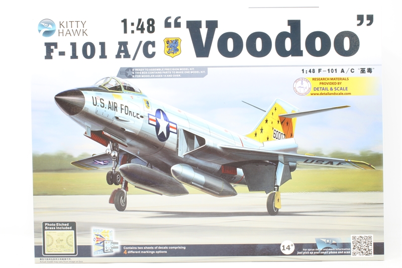 Kittyhawk KH80115 McDonnell F-101A/C Voodoo - Hattons