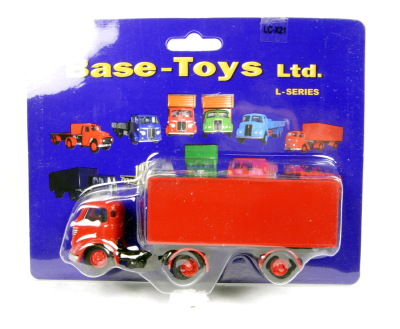 Base Toys LC-X21 Commer 6 wheel box van in red
