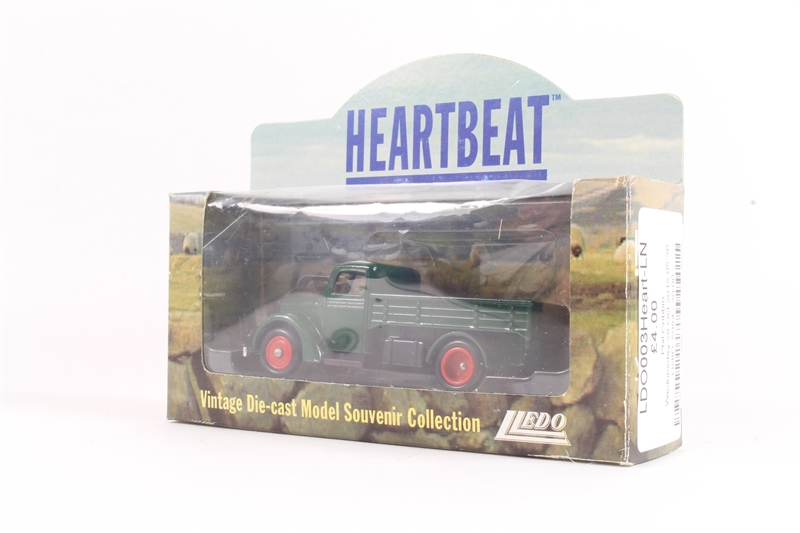 Lledo LDO003Heart Heartbeat Series - Morris Dropside Lorry in Dark Green