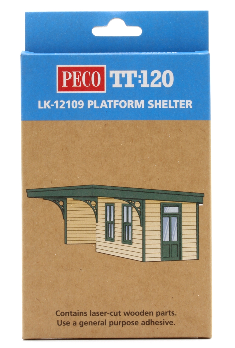 Peco Products LK-12109 Platform Shelter - Timber Type - Hattons