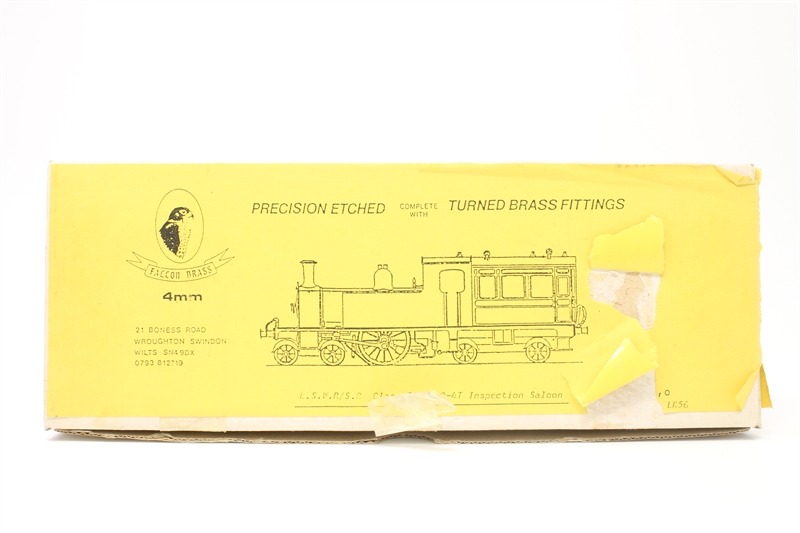 Falcon Brassworks LK56 LSWR/SR Class F9 2-4-2T Inspection Saloon kit