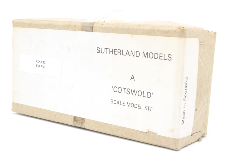 Sutherland Models LNERWS LNER Fish Wagon kit