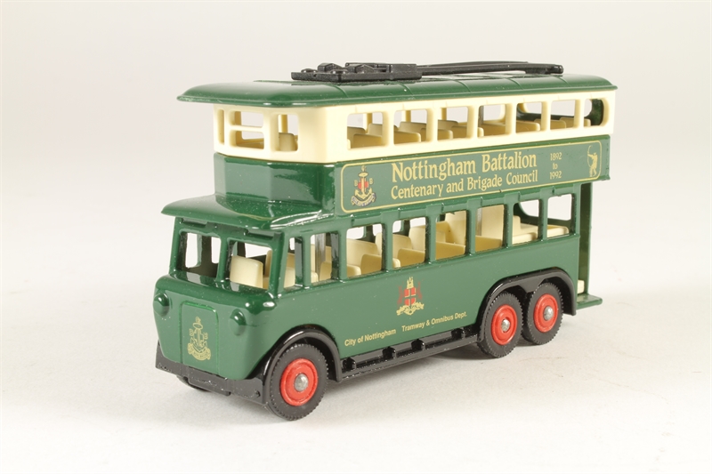 Lledo LP041-61A Karrier E6 Trolley bus "Nottingham - Hattons
