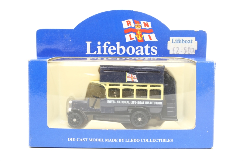 Lledo LP144-1004 AEC Type B bus 'RNLI Lifeboats'