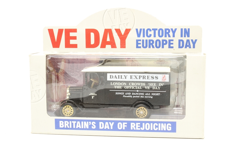 Lledo LP43087 Morris van Daily Express - VE Day