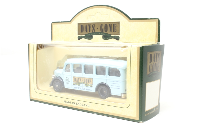 Lledo LP76 Mercedes '0' type bus - 1997 Toy fair model