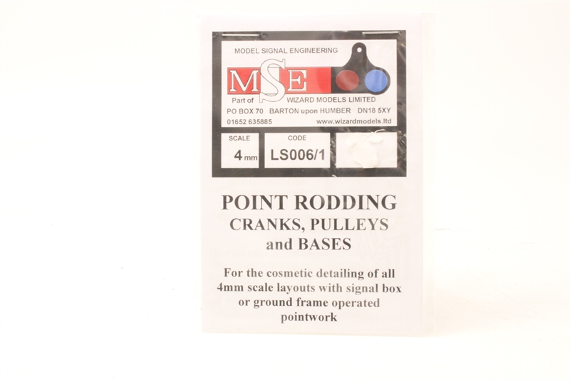 Model Signal Engineering LS006-1 Point Rodding Cranks, - Hattons