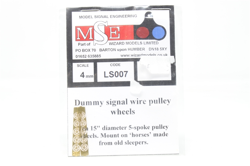 Model Signal Engineering LS007 Signal Wire Pulley Wheels (pack of 10)
