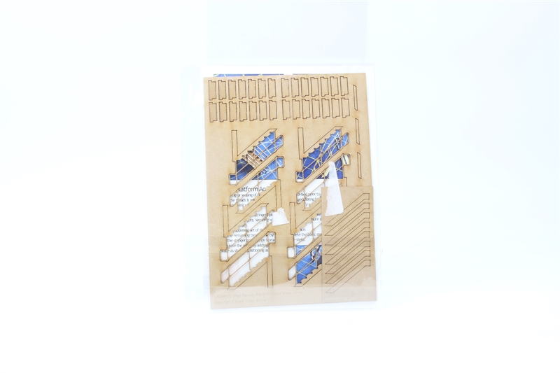 Scale Model Scenery LX248-OO Railway platform access steps - pack of 4