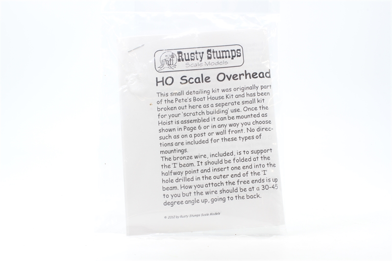 Rusty Stumps Scale Models M7003 Overhead I-beam hoist kit