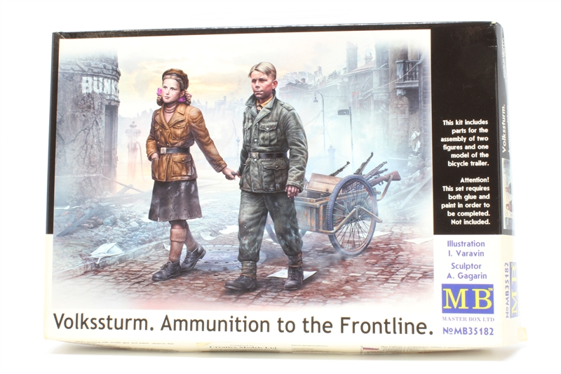Master Box Ltd MB35182 Volkssturm. Ammunition to the Frontline