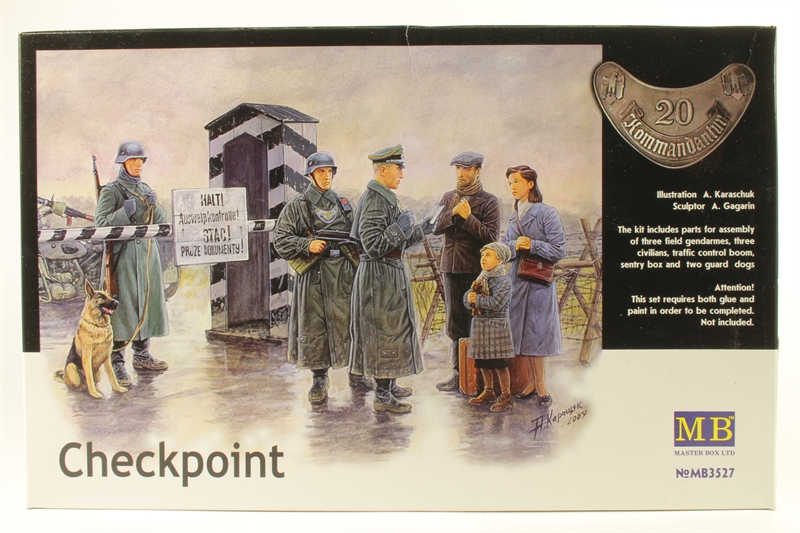 Master Box Ltd MB3527 Checkpoint & Crew