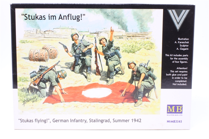 Master Box Ltd MB3545 Stukas im Anflug! "Stukas flying!", German