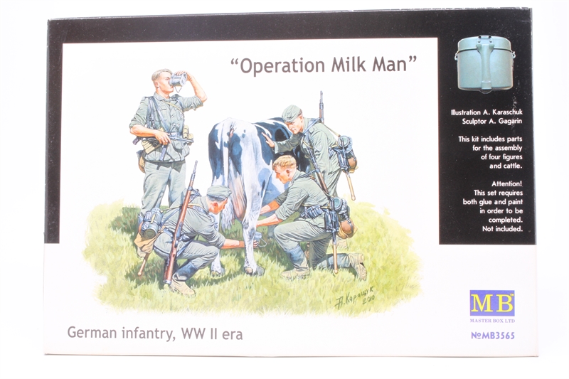Master Box Ltd MB3565 Operation Milk Man German infantry, WW II era