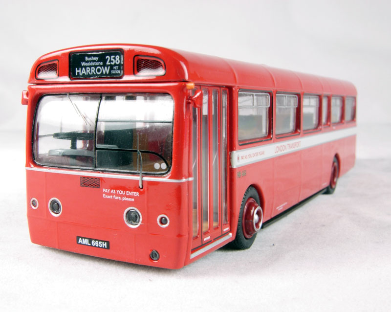 Britbus ME1-01 AEC Merlin 1 door s/deck bus in red "London - Hattons