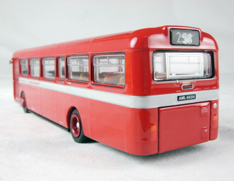 Britbus ME1-01 AEC Merlin 1 door s/deck bus in red "London - Hattons