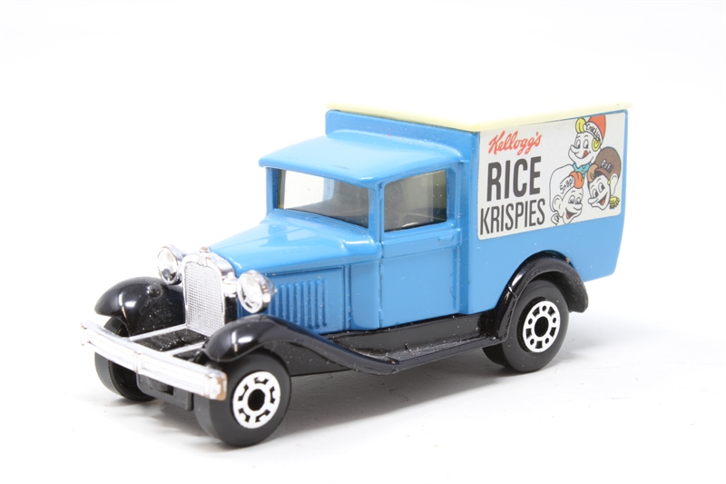 Matchbox MI-038 Ford model A van 'Rice Krispies'