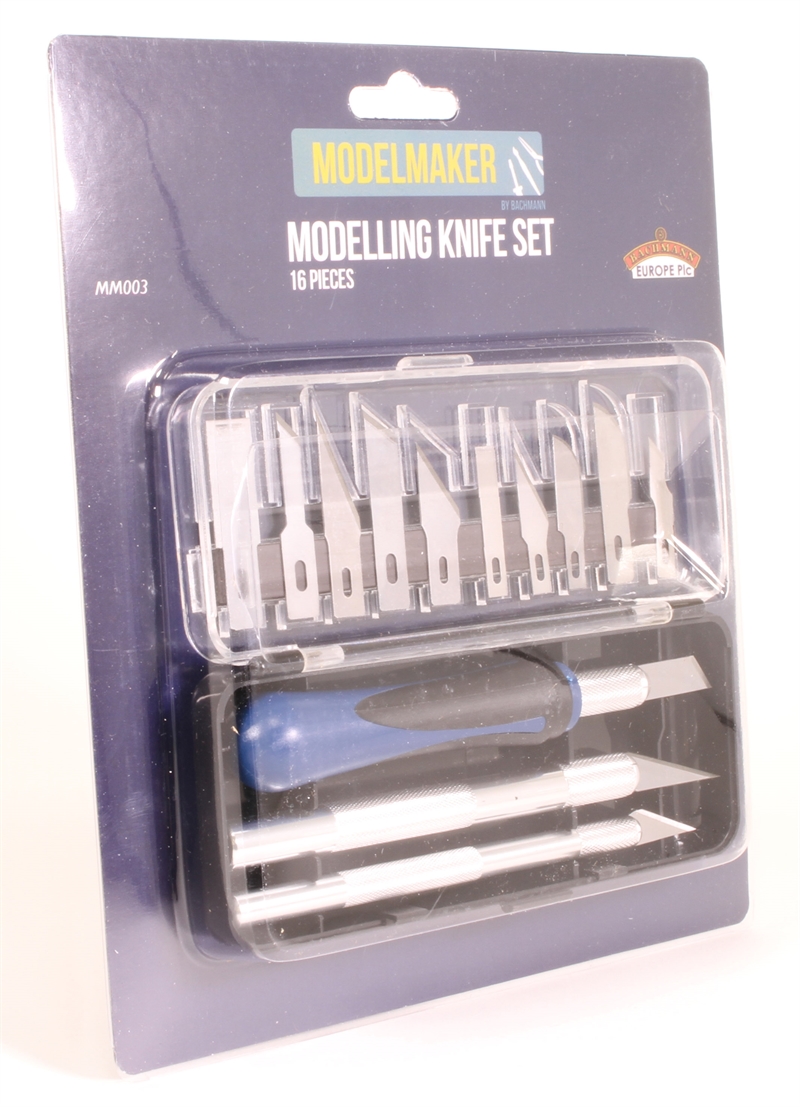 Modelmaker Tools MM003 16-piece modelling knife set - Hattons
