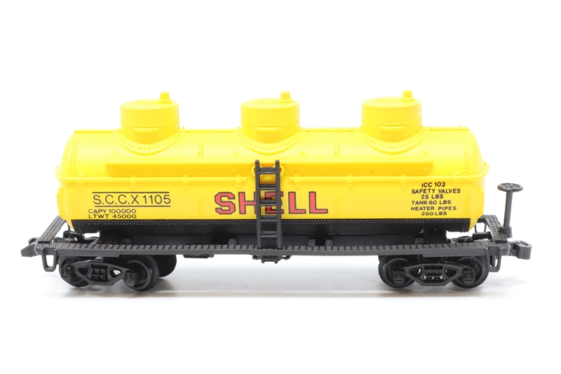 Model Power by MRC MP3416 3 Dome Tank Car 'Shell'