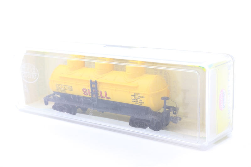 Model Power by MRC MP3416 3 Dome Tank Car 'Shell'