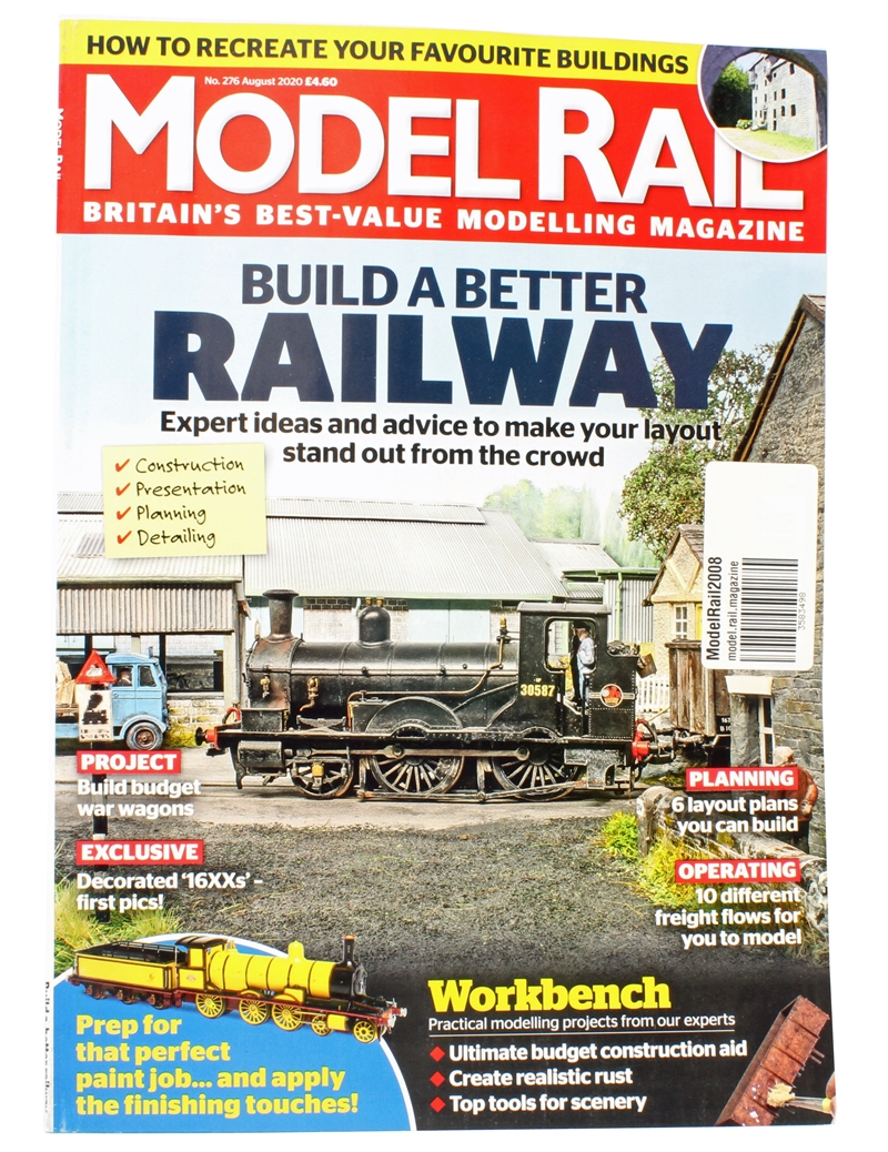 Model Rail Magazine ModelRail2008 Model Rail magazine - August 2020