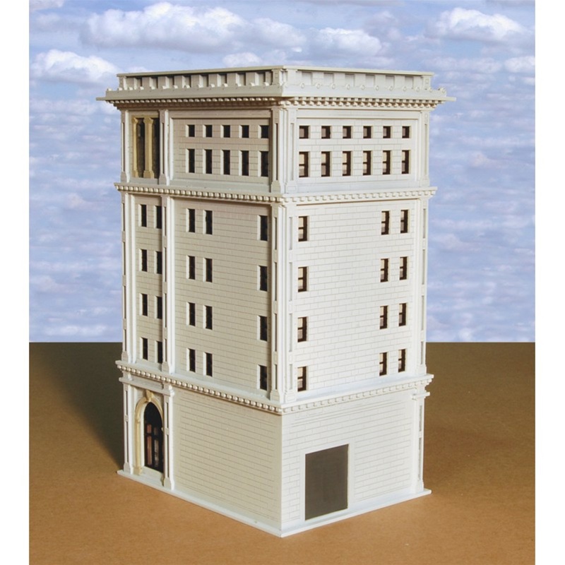 Custom Model Railroads N-050CMRR Gorham Building Kit