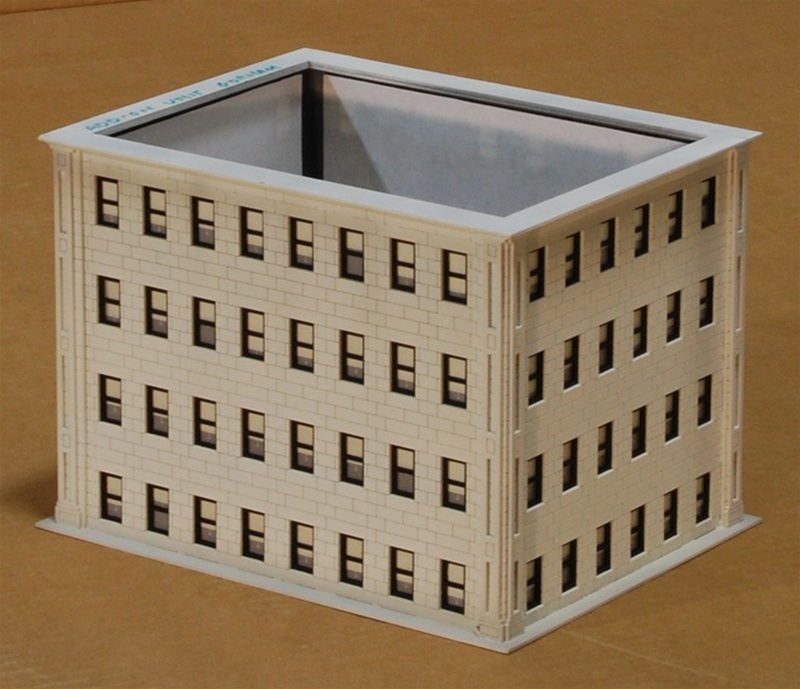 Custom Model Railroads N-051CMRR Gorham Building Add-On Kit