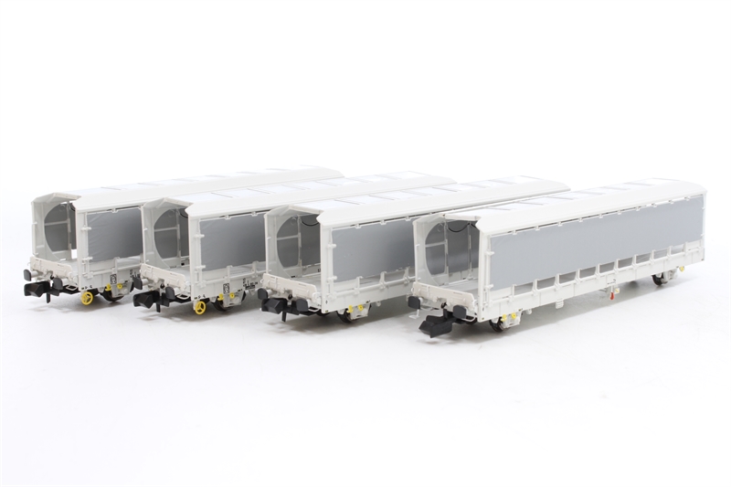 Revolution Trains N-IPA-251A IPA covered car carrier flat - Hattons