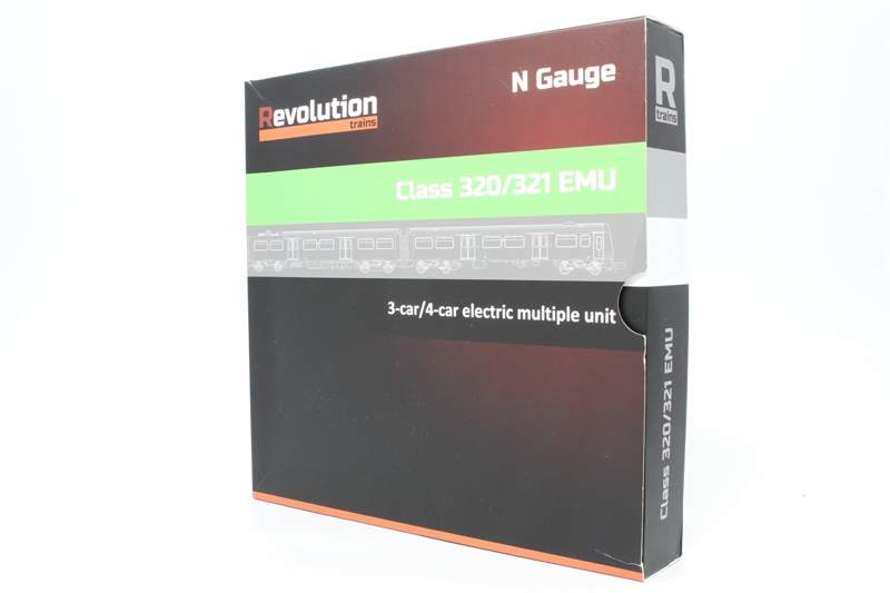 Revolution Trains N23501B Class 321 4 car EMU 321440P in NSE livery - DCC