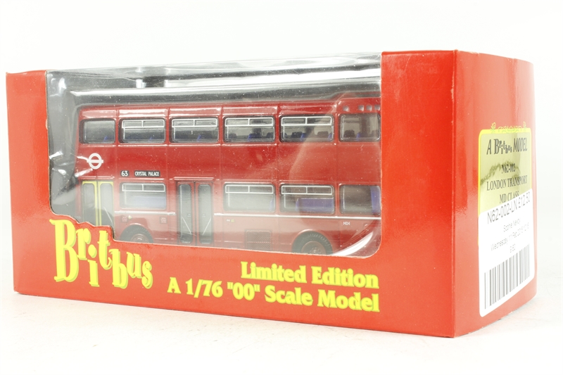 Britbus N62-002 Scania/MCW Metropolitan London Transport Executive Route